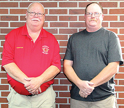 Firefighters promoted to captain – Gibson County News